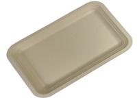China Rectangle Biodegradable Food Trays for sale