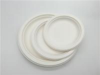 China Disposable 6/ 7 /8.75/9 10 Inch Biodegradable Sugarcane Bagasse Plates for sale