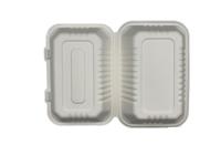 China EN13432 9×6 Inch  Natural Bio Food Packaging Boxes for sale
