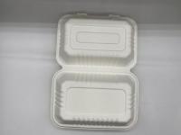 China EN13432 9×6 Inch  Natural Bio Food Packaging Boxes for sale