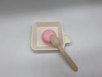 China Eco Friendly 8g 115×115mm Cornstarch Trays for sale
