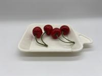 China Eco Friendly 8g 115×115mm Cornstarch Trays for sale