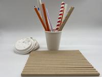 China 146×6mm Earth Friendly Paper Straws for sale
