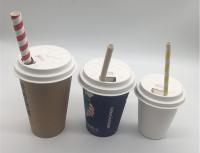 China Natural Biodegradable Cups And Lids φ95 X 20 Mm for sale
