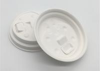 China Natural Biodegradable Cups And Lids φ95 X 20 Mm for sale