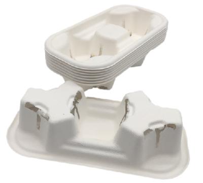 China Waterproof Biodegradable Dia 21.8cm 2 Cups Holder for sale