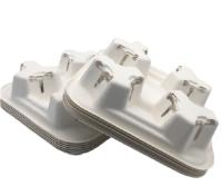 China Compostable 4 Cups 13.5g  Paper Cup Carrier for sale