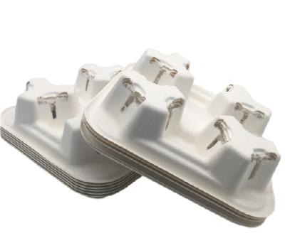 China Compostable 4 Cups 13.5g  Paper Cup Carrier for sale