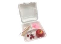 China FDA 8 Inch 1135ml Biodegradable Takeout Containers for sale