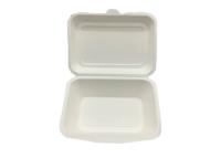 China 7×5 Inch Natural  Biodegradable Takeaway Food Containers for sale