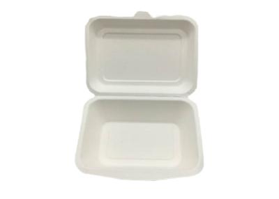 China 7×5 Inch Natural  Biodegradable Takeaway Food Containers for sale