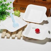 China 5 Inch 5.5g Disposable Sugarcane Bagasse Plates for sale