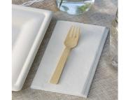 China Biodegradable 170mm Bamboo Disposable Cutlery Set for sale