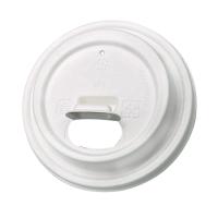 China 100% Biodegradable Cup Cover Eco Sugarcane Bagasse Raw Material Paper Pulp Cup Lids For Kids and Children for sale