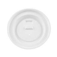 China Raw Sugarcane Fiber Pulp Tall Double Wall 80mm 90mm Paper Cup Lids For 8oz 10oz 12oz 16oz Hot Drink Cup Lid for sale