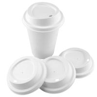China Sugarcane Bagasse Cup Cover Swivel Take Away Disposable Paper Custom Cup Lid Despenses Drink Into Cup for sale