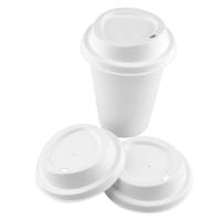 China Natural Sugarcane Bagasse Pulp Cup Cover Eco Products Disposable Reusable Cup Lids With Customized for sale