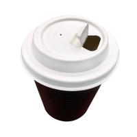 China Disposable Sugarcane Pulp 8oz 12oz Coffee Cup Lids for sale