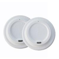 China PFAS Free Biodegradable Molded Sugarcane Bagasse Disposable Coffee Cup Lids for sale