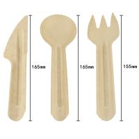 China 16cm Bagasse Biodegradable Disposable Utensils For Party Factory Wholesale for sale