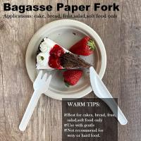 China Eco Friendly Bagasse Biodegradable Disposable Cutlery Sets For Baby for sale