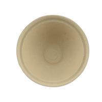 China Disposable 80mm Dome Take Away Sugarcane Pulp 100% Biodegradable Paper Cup Lids 90mm Natur For Tea C for sale