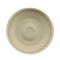 China 100% Biodegradable，Natural Sugarcane Pulp, 90mm Paper Cup Lids For Coffee Shop for sale
