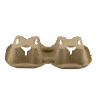 China Wholesale Disposable 2 Cup Paper Cup Carrier , Paper Coffee Cup Holder Tray for sale