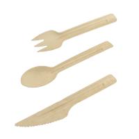 China 100% Biodegradable Disposable Spoon&Knives, Takeaway, For Restaurant Or Home Party for sale
