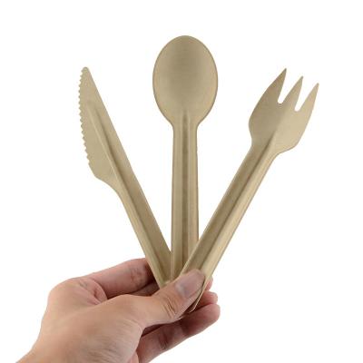 China 100% Biodegradable Disposable Spoon&Knives, Takeaway, For Restaurant Or Home Party for sale