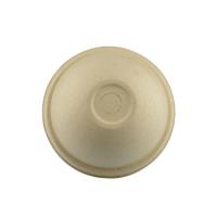 China Manufacture Tea Cup Cover Eco Biodegradable Pulp Sugarcane Paper Dome Lids 90mm for sale