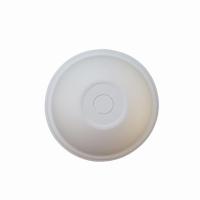 China Bagasse Pulp Eco Coffee Cup Lids With 80mm/90mm Diameter For 8oz Cups for sale
