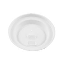 China Sugarcane Fiber Pulp 80mm 90mm Paper Lids For 8oz 12oz 16oz 32oz Beverage Cups for sale