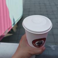 China 100% Fiber Pulp PFAS-Free compostable bagasse molded pulp paper coffee cups lids for sale