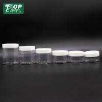 China Plastic Empty Body Scrub Jars Custom 250ml Pp Gold Lid For Cosmetic for sale