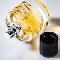 China 30 50ml Spray Perfume Bottle Buckle Thick Bottom Transparent Glass for sale