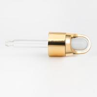 China Gold Pressing Straw Anodized Refined Oil Plastic Bottle Dropper 13 415 for sale
