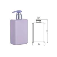 China 31g Pet Square Plastic Bottles 24 410  250ml for sale