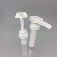 China UK10-1 38-400 PP/PE 15ML syrup pump the quantity of liquid pump chocolate sauce milk for sale