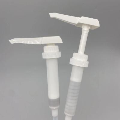 China UK10-1 38-400 PP/PE 15ML syrup pump the quantity of liquid pump chocolate sauce milk for sale