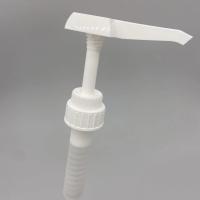 China UK10-1 38-410 PP/PE 30ML dispenser syrup pump the quantity of liquid pump salad milk honey for sale