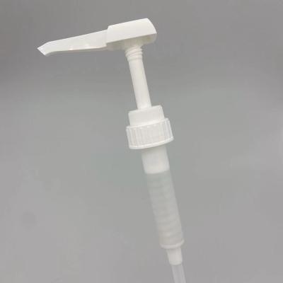 China UK10-1 38-410 PP/PE 30ML dispenser syrup pump the quantity of liquid pump salad milk honey for sale