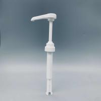 China White Plastic Chocolate Salad Syrup Pump Dispenser 10CC 28 400 for sale