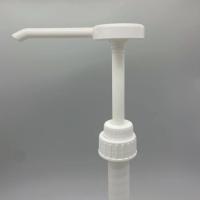 China UK10-1 38-410 PP/PE 30ML dispenser syrup pump chocolate sauce fructose concentrated fruit juice the sauce pump for sale