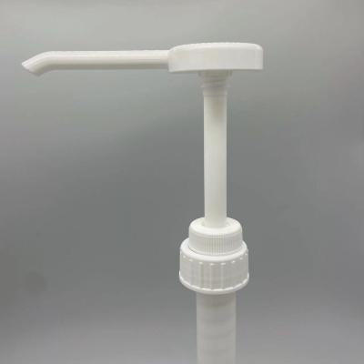 China UK10-1 38-410 PP/PE 10ML syrup pump chocolate sauce concentrated fruit juice the sauce pump for sale