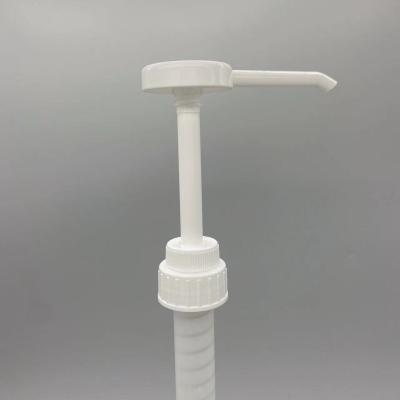 China UK10-1 38-410 PP/PE 10ML Plastic syrup pump chocolate sauce concentrated fruit juice the sauce pump for sale