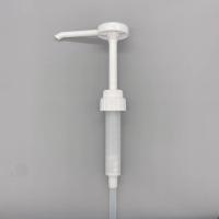 China UK10-1 38-410 PP/PE 10ML Plastic syrup pump chocolate sauce concentrated fruit juice the sauce pump for sale