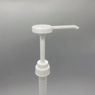 China UK10-1 38-410 PP/PE 10ML Plastic syrup pump concentrated fruit juice the sauce pump chocolate sauce  honey milk for sale