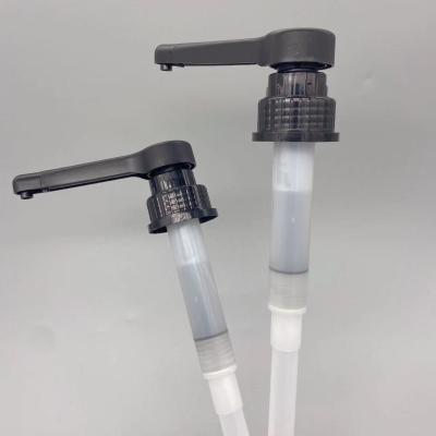 China UK30 43-410 PP/PE 30ML Plastic syrup pump dispenser sauce pump honey milk salad dressing for sale