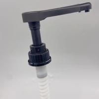 China UK30 43-410 PP/PE 20ML Plastic syrup pump dispenser black&white pump honey sauce milk salad dressing for sale